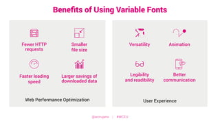 Variable fonts: the future of web design | PDF