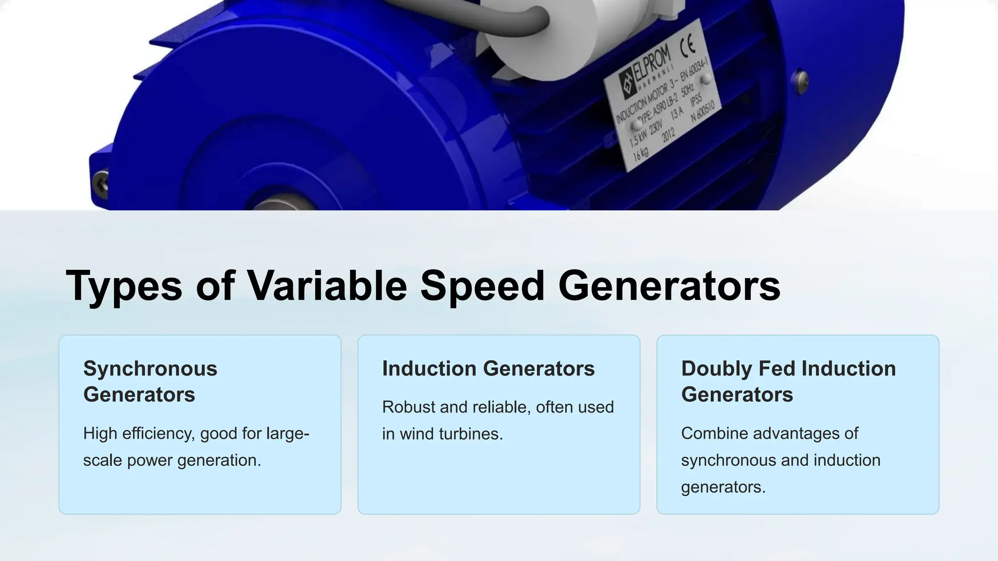 Variable-Speed-Generator under the wind electric generator | PPTX