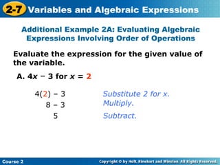 Lesson Variable and Algebraic Expressions.ppt