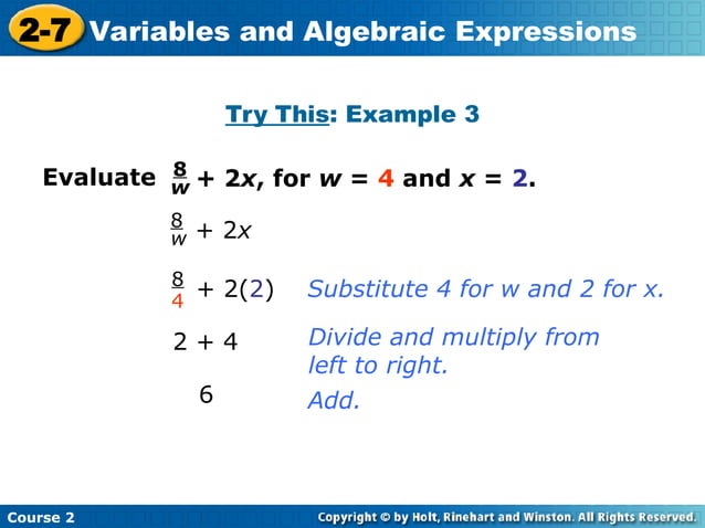 Lesson Variable and Algebraic Expressions.ppt
