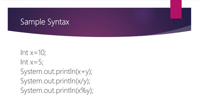 Variable And Datatypes Javapptx 