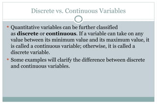 Variable And Its Types for the initial learning | PPT
