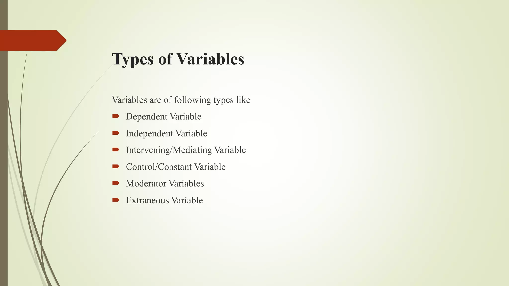Variable and types of variable | PPTX
