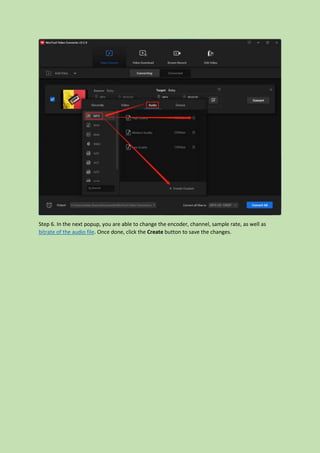 Variable Bitrate vs Constant Bitrate A Comparative Analysis in Audio Encoding.docx