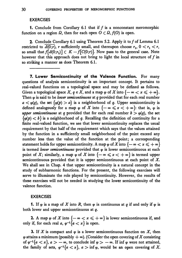 THEORY OF FUNTIONS OF A COMPLEX VARIABLE | PDF