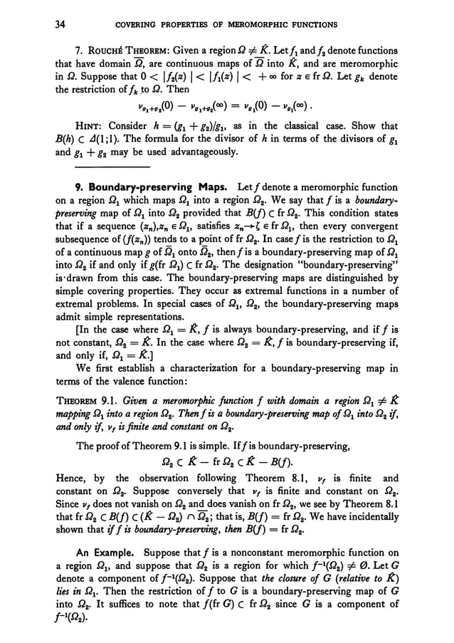 THEORY OF FUNTIONS OF A COMPLEX VARIABLE | PDF