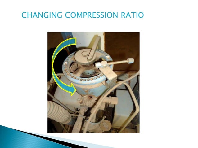 Variable compression ratio engine