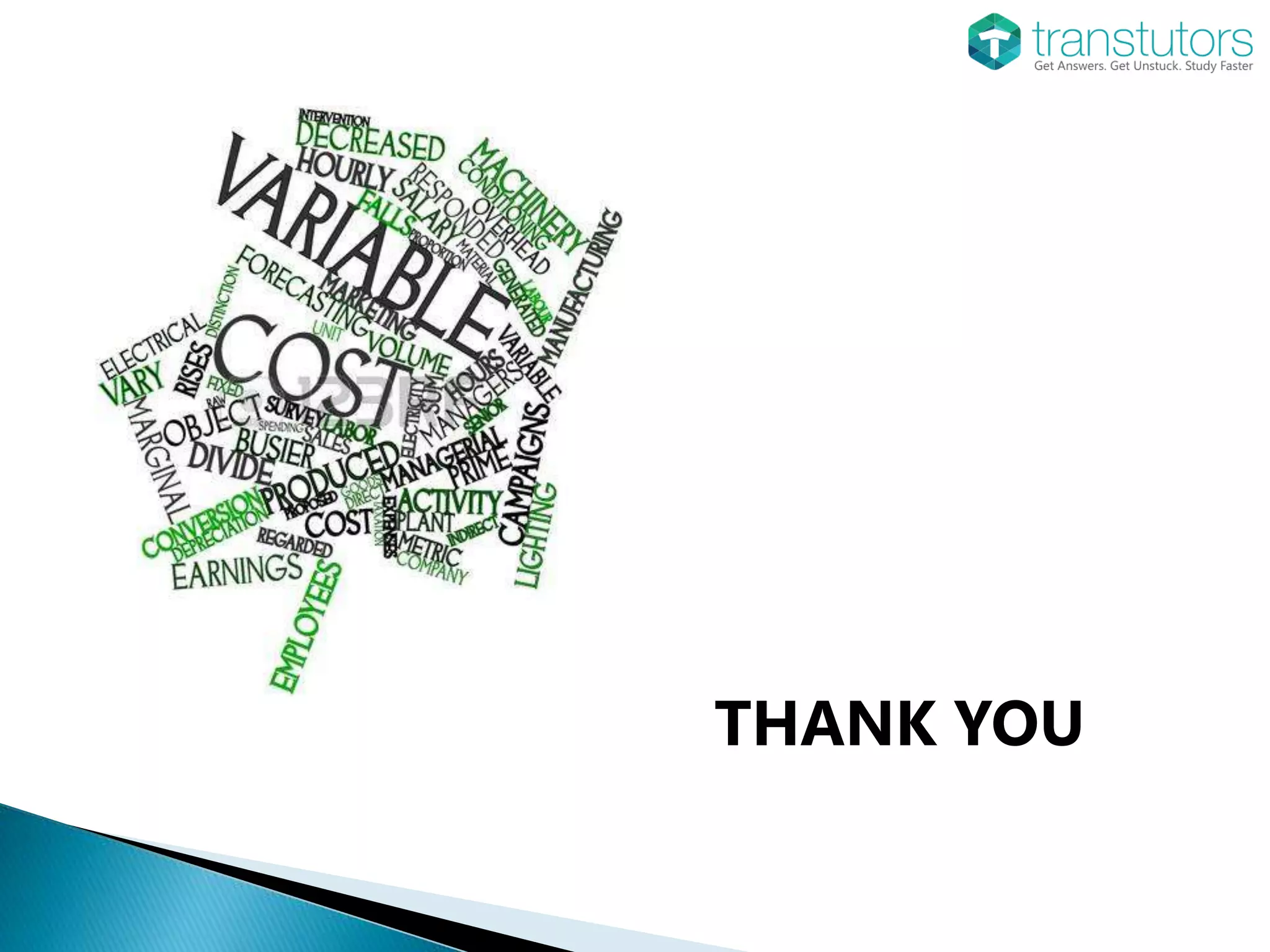 Variable Cost | Accounting | PPTX