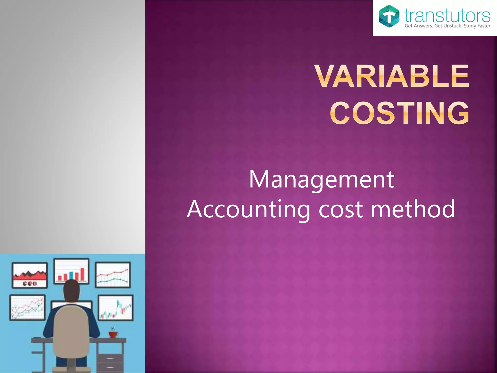 Variable Costing Accounting Ppt
