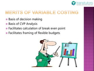 Variable Costing | Accounting | PPT