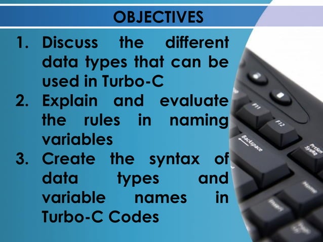 Variable declaration | PPT | Programming Languages | Computing Variable declaration | PPT | Programming Languages | Computing