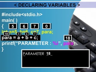 Variable declaration | PPT