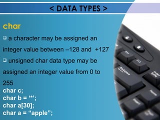 Variable declaration | PPT
