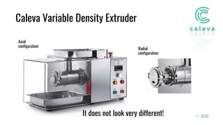 Variable Density Extrusion from Caleva | PPTX