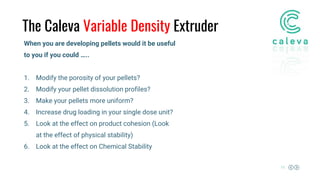 Variable Density Extrusion from Caleva | PPTX