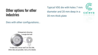 Variable Density Extrusion from Caleva | PPTX