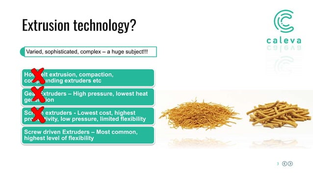 Variable Density Extrusion from Caleva | PPTX