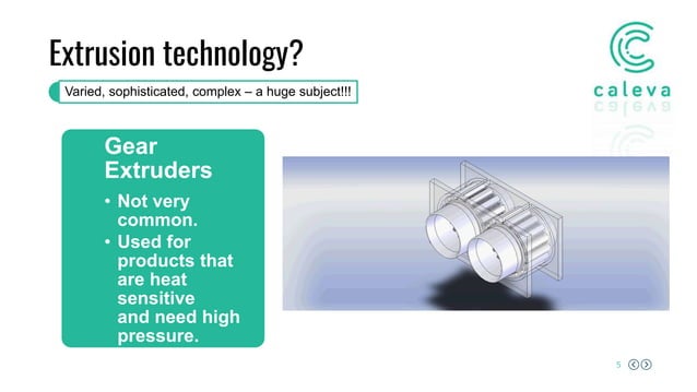 Variable Density Extrusion from Caleva | PPTX