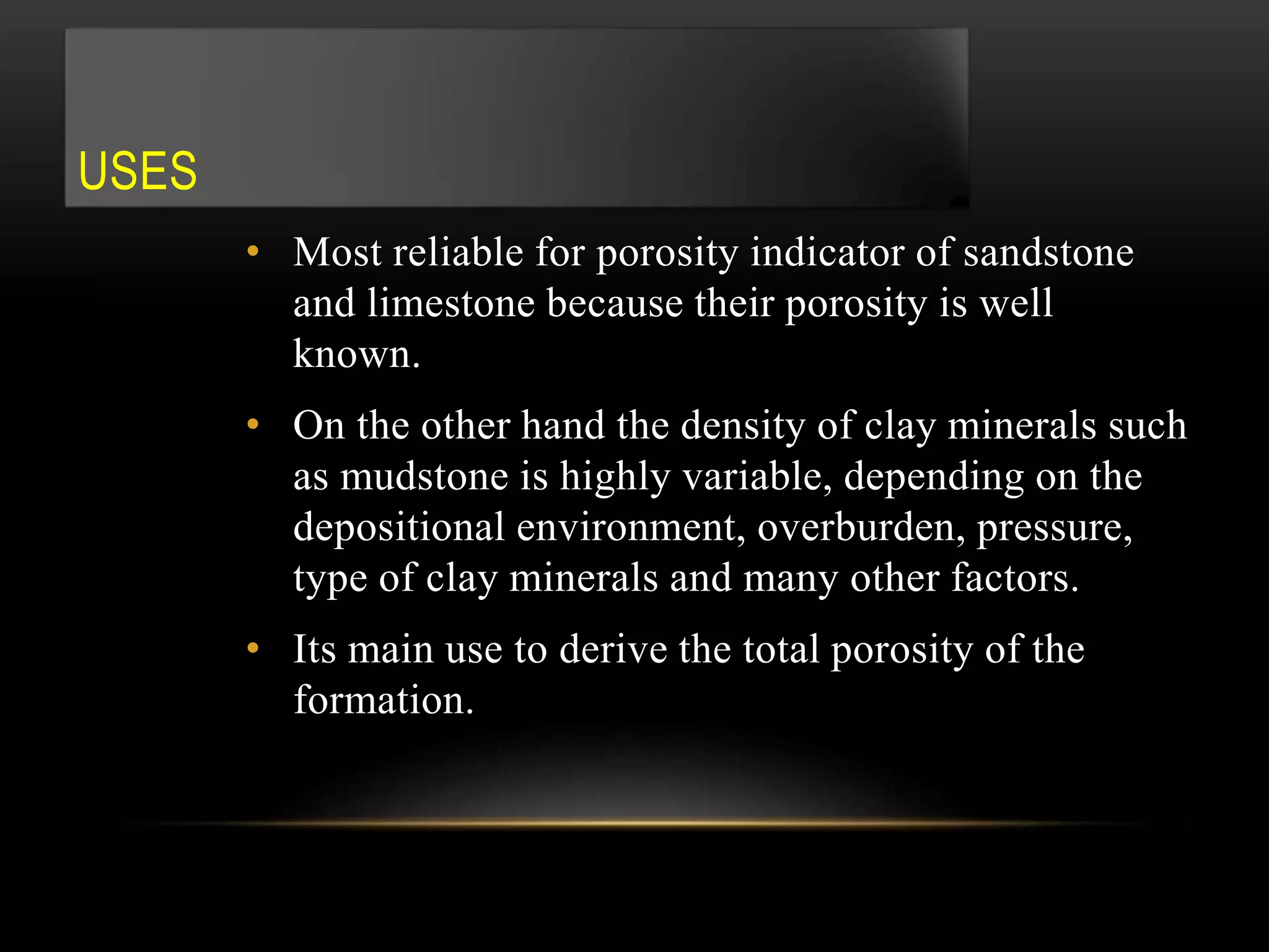 Variable density log | PPTX