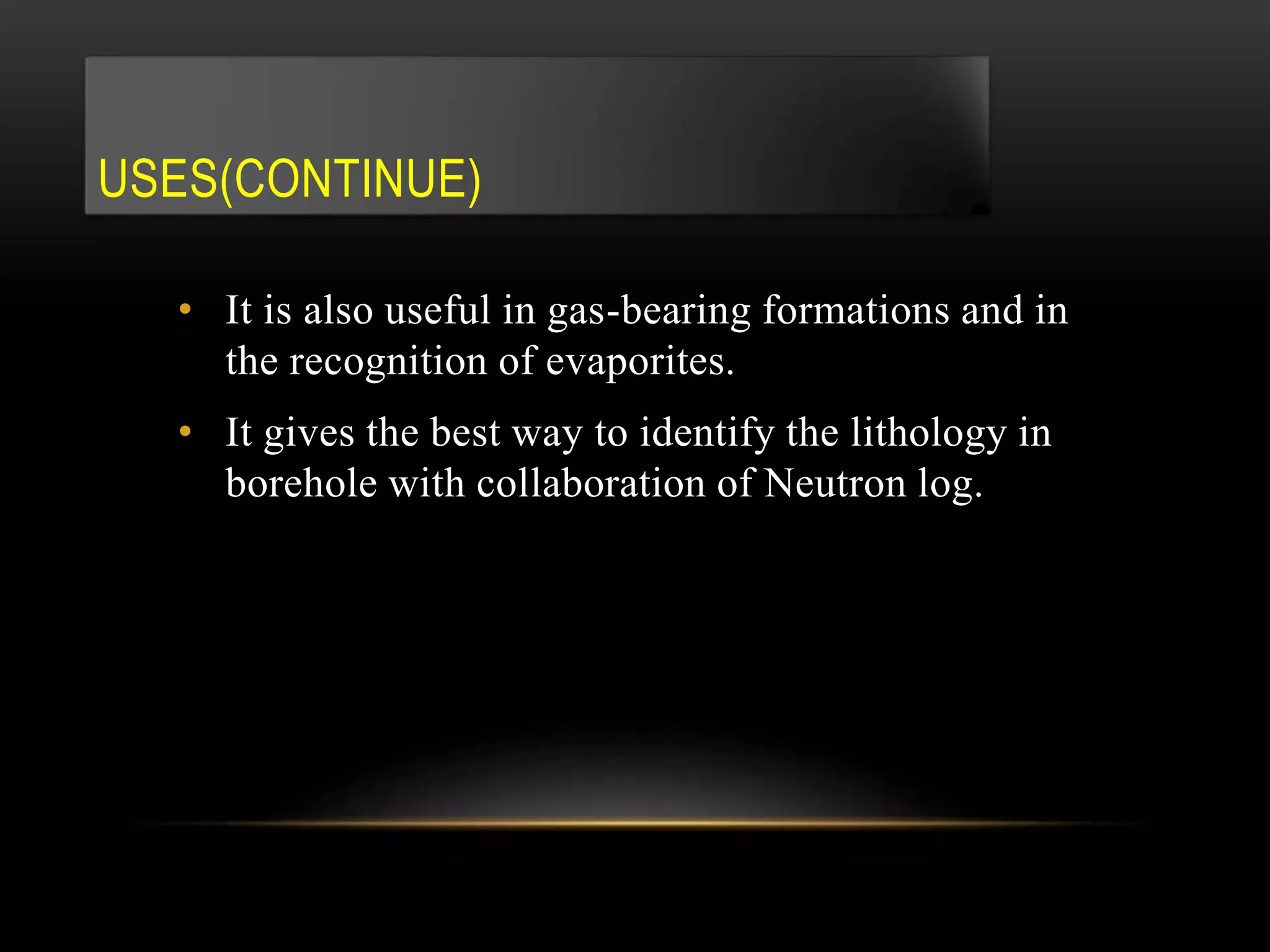Variable density log | PPTX
