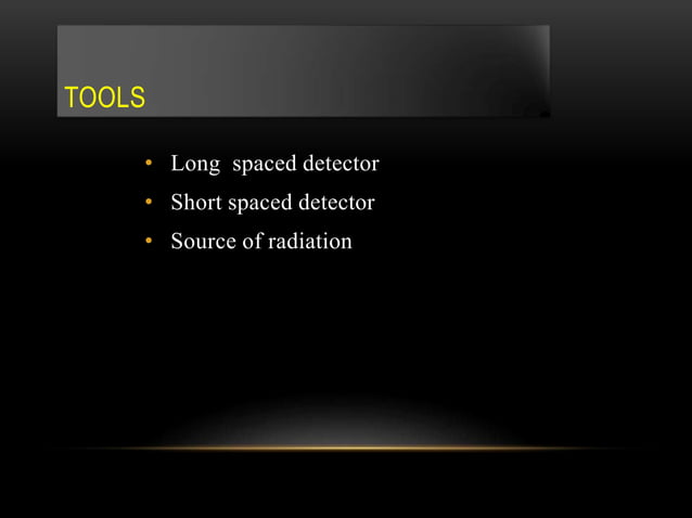 Variable density log | PPTX