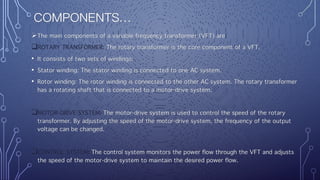 VARIABLE FREQUENCY TRANSFORMER PRESENTATION.pptx