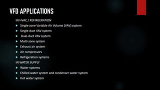 Variable frequency drive (VFD) | PPT
