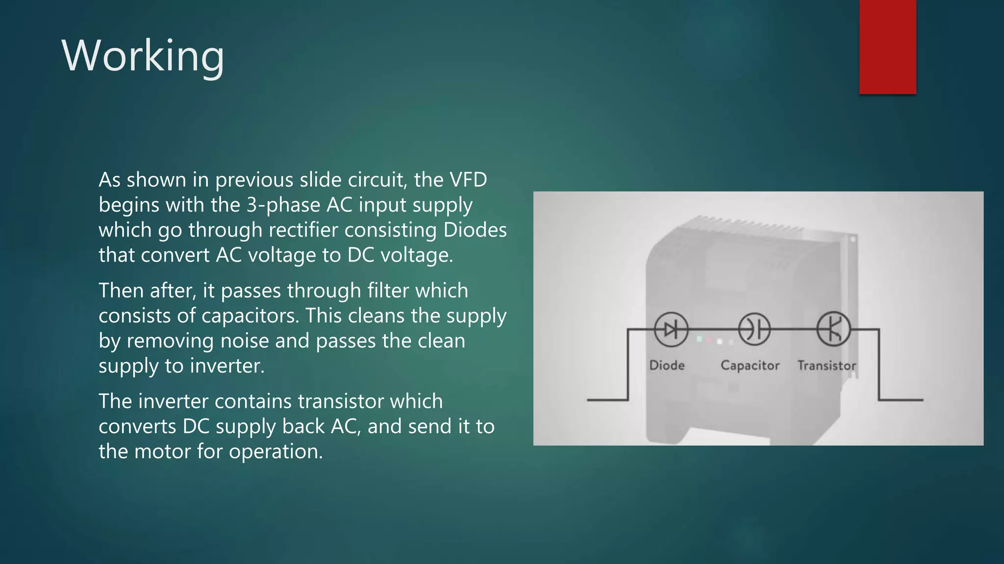 Variable frequency drives (vfd) | PPTX