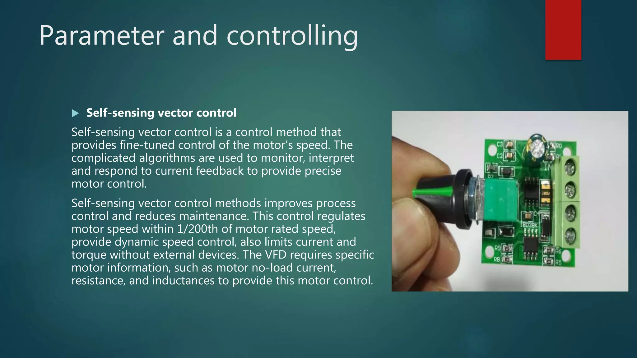 Variable frequency drives (vfd) | PPTX