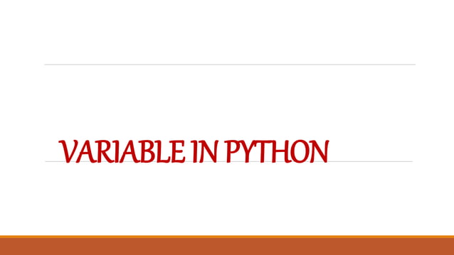 VARIABLE IN PYTHON.pptx