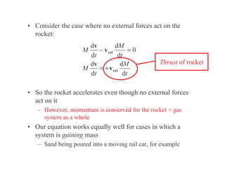 Variable mass system | PDF