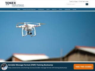Variable Message Format (VMF) Training Bootcamp | PPTX
