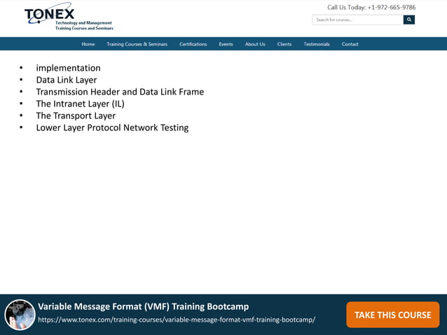 Variable Message Format Vmf Training Bootcamp Ppt