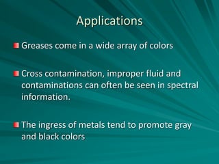 Variable pathlength colorimetric spectroscopy of greases | PPTX ...