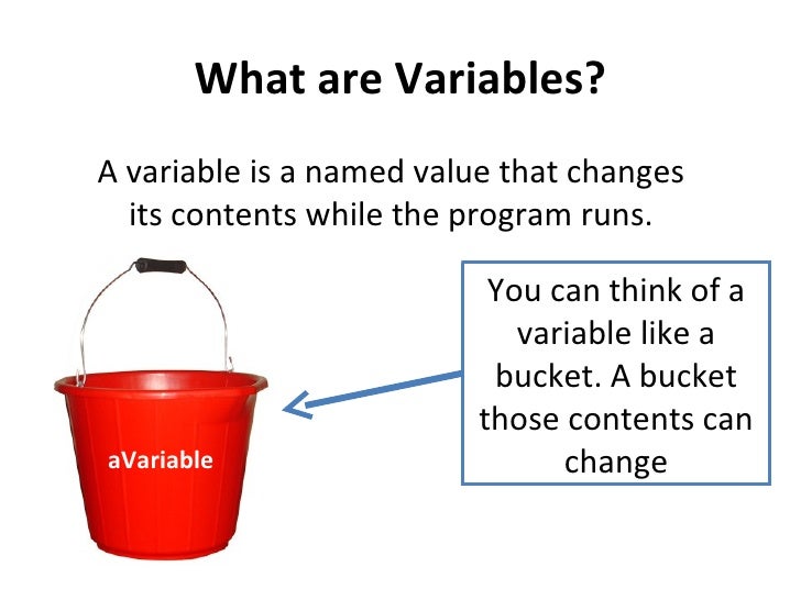 Variables