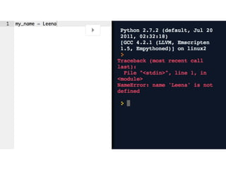 Python Programming: Variables | PPT