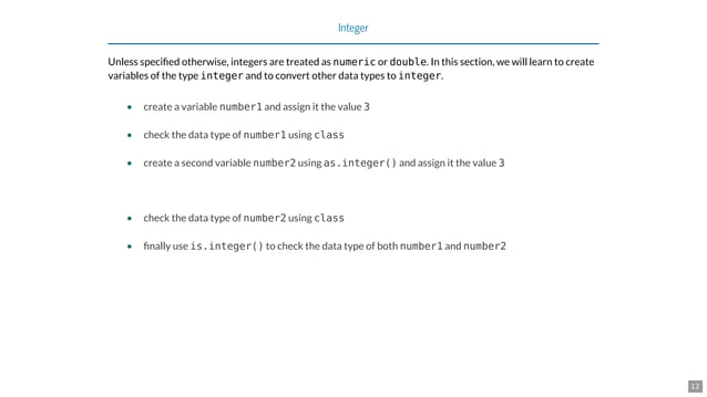 Variables And Data Types In R Pdf