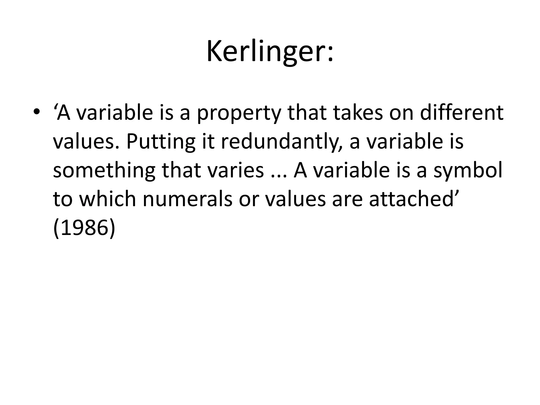 Variables Types And Operational Definitions Ppt 6899