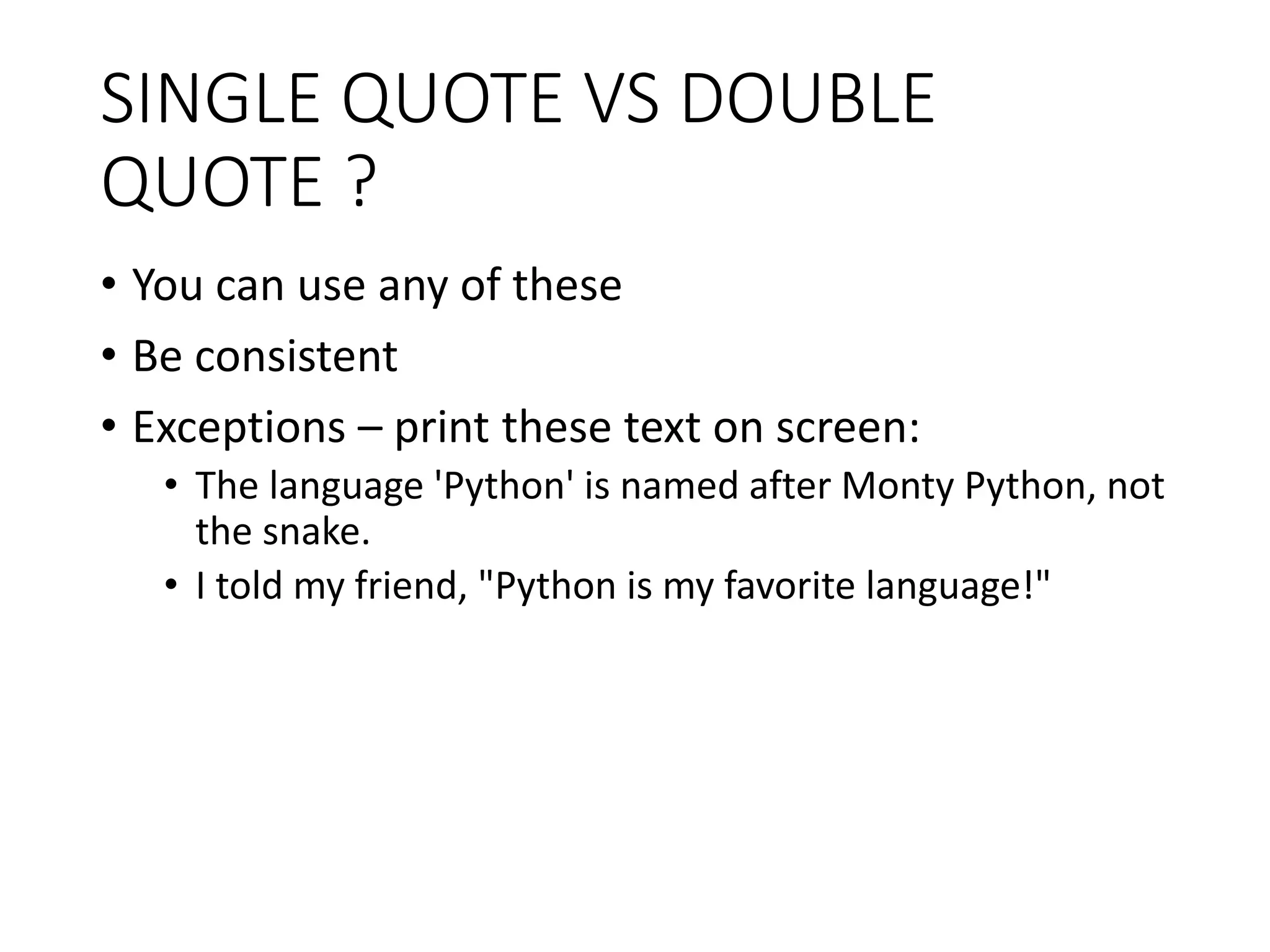 Part 1 Python Tutorial Variables And Data Types In Python Ppt