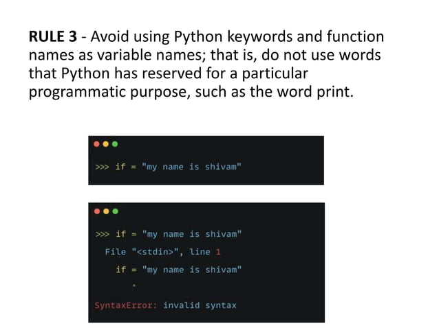 Part 1 Python Tutorial Variables And Data Types In Python Ppt