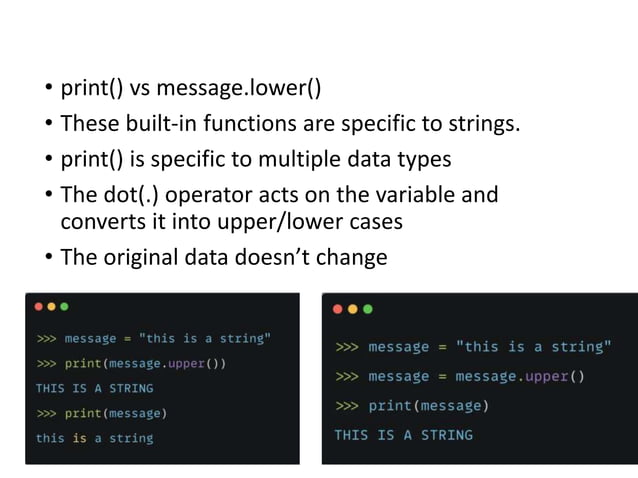 Part 1 Python Tutorial Variables And Data Types In Python Ppt
