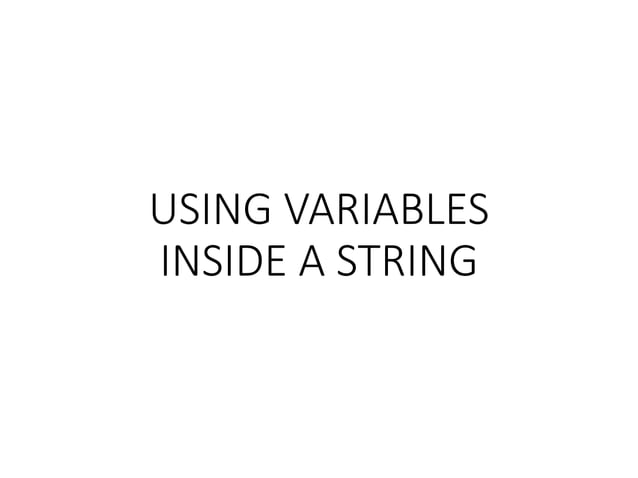 Part 1 Python Tutorial Variables And Data Types In Python Ppt