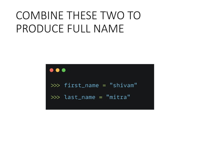 Part 1 Python Tutorial Variables And Data Types In Python Ppt