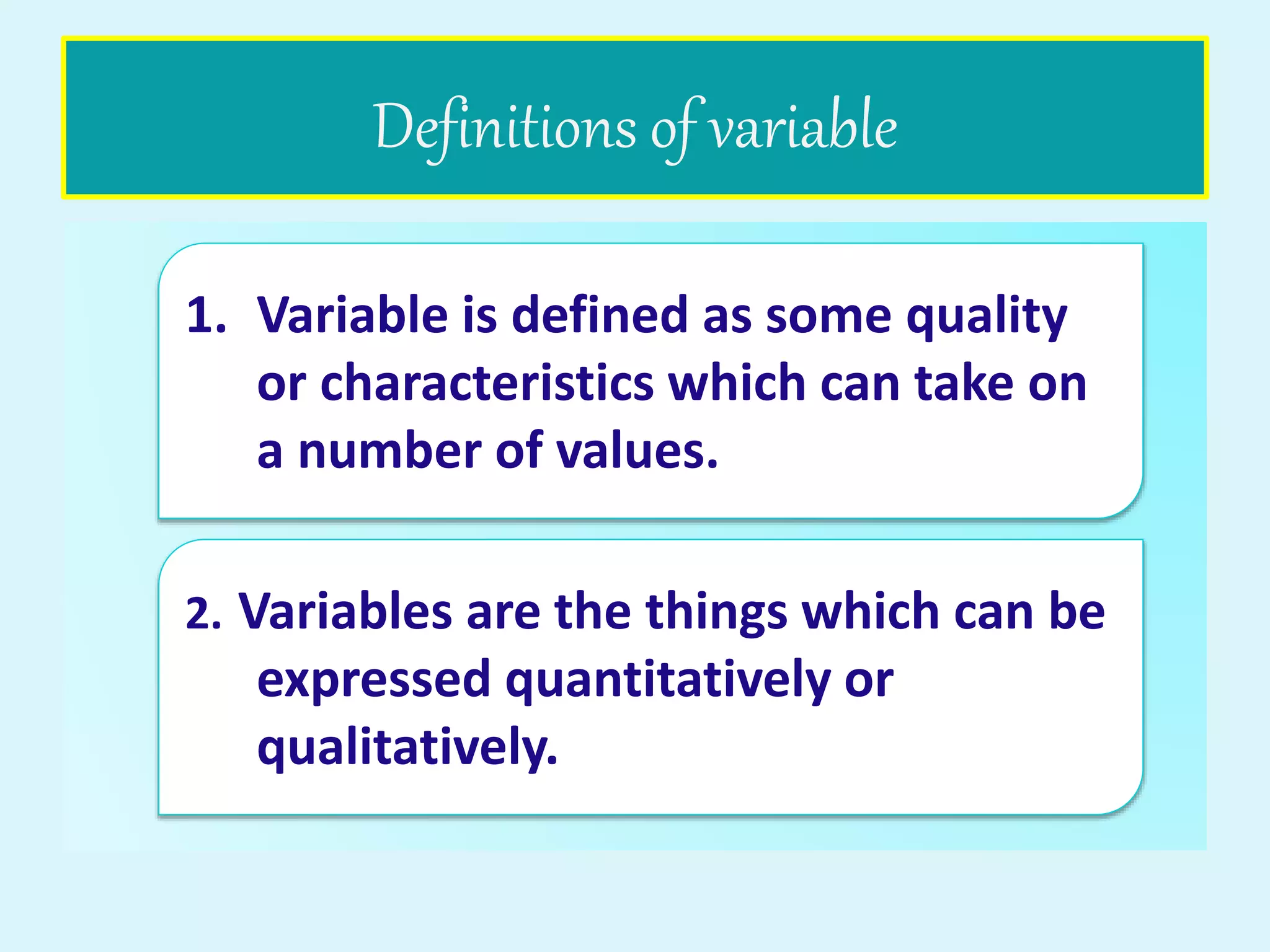 Research methodology-Variables-by Dr. Neha Deo | PPT