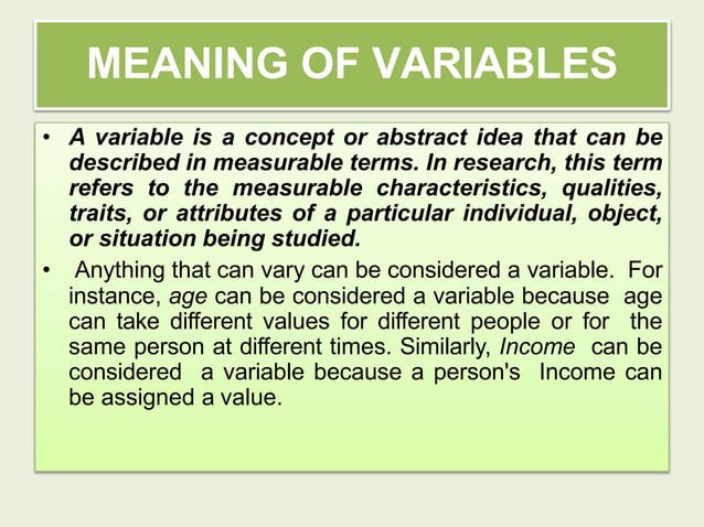Variables.pptx | Science