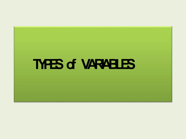 Variables.pptx | Science