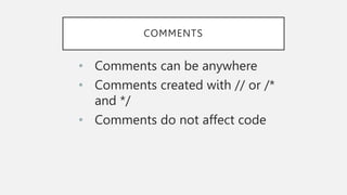 Variables - Arduino Programming Robotics | PPTX