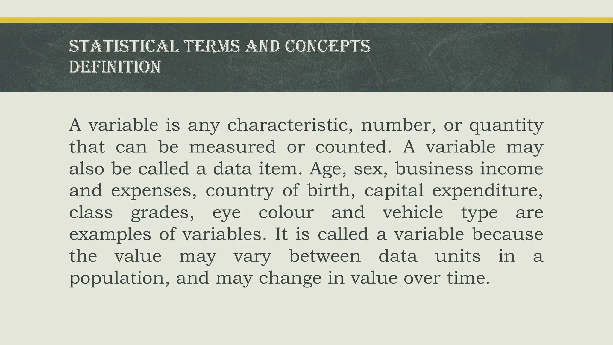 Variables and what is the meaning of variales | PPTX | Physics | Science