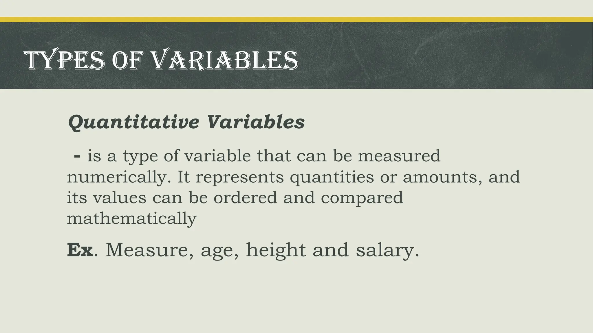 Variables and what is the meaning of variales | PPTX | Physics | Science