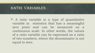 Variables and what is the meaning of variales | PPTX